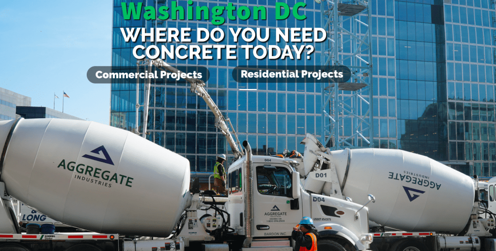 Ready Mixed Concrete Washington DC | 1-800-CONCRETE | Concrete ...