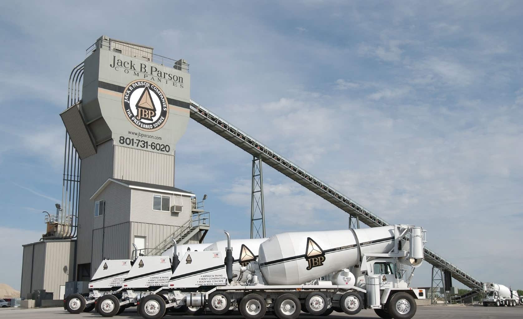 Ready Mix Concrete Salt Lake City. Served fresh daily by Staker Parson